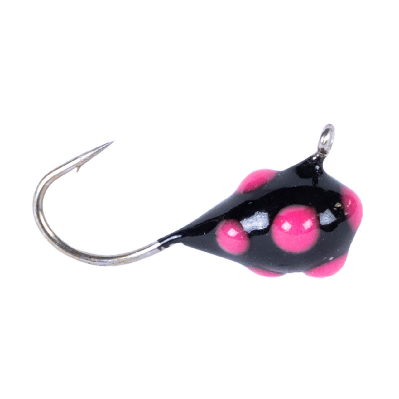 Clam CPT Confetti Drop Jig | Tungsten Glow Ice Jig | FishUSA