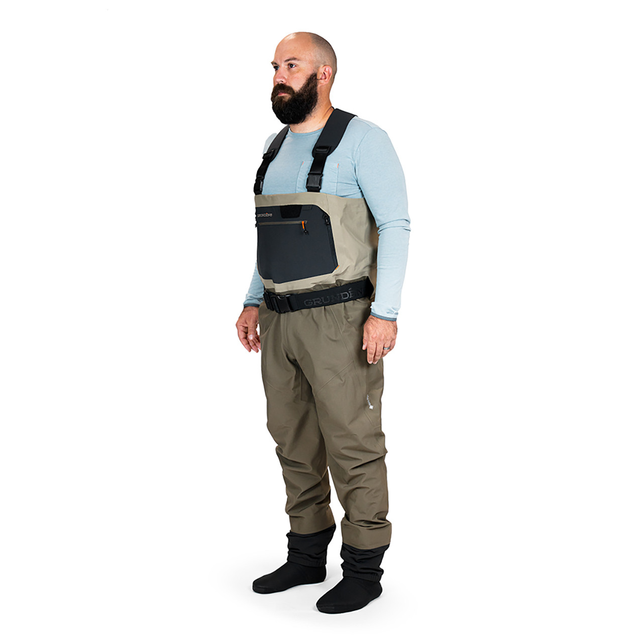 Grundens Men's Boundary Wader | GORE-TEX Stockingfoot Wader | FishUSA
