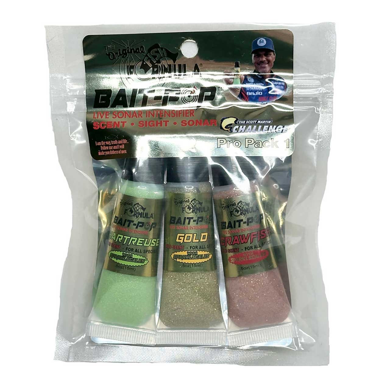 Original Fish Formula Bait-Pop Pro Packs 3-Pk | FishUSA