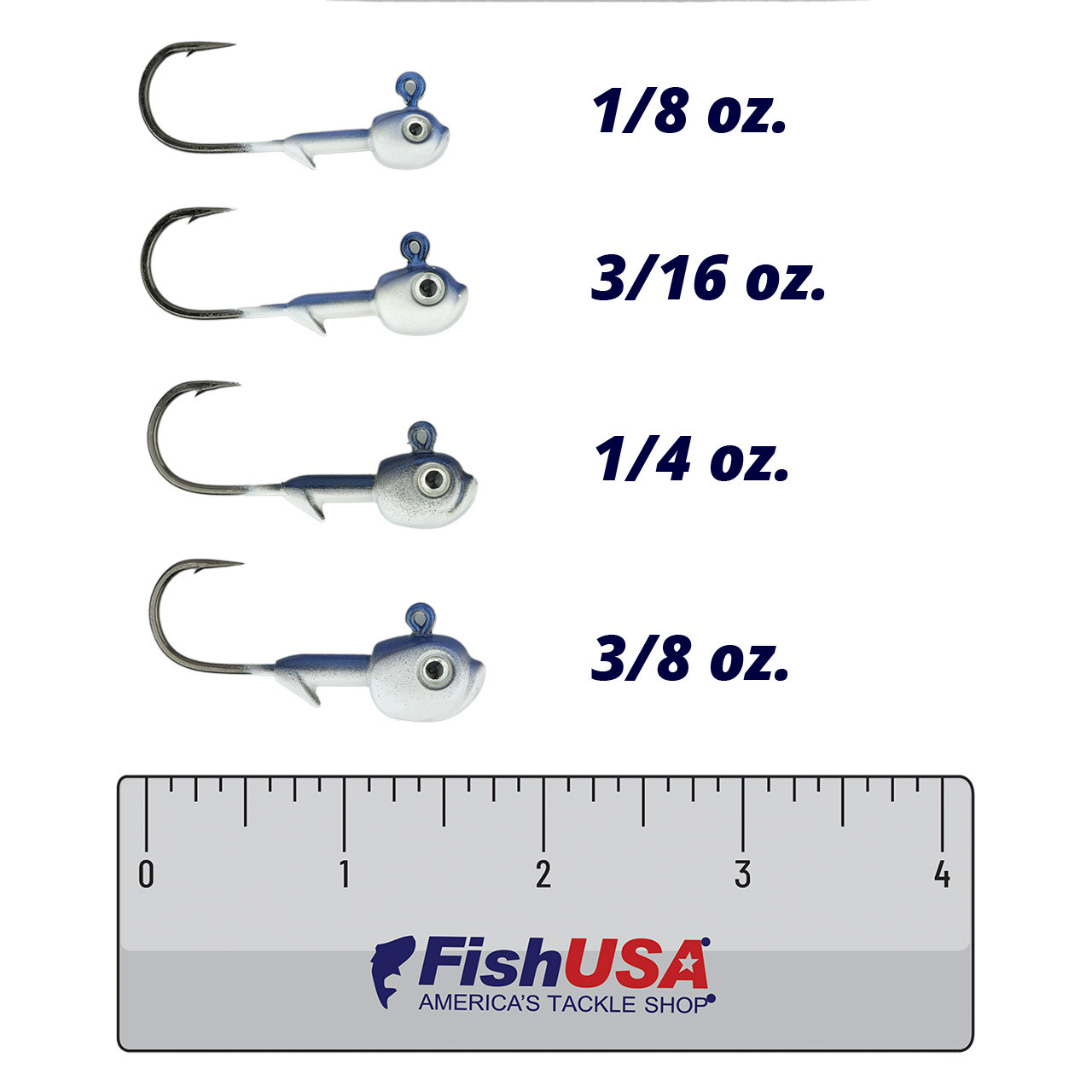 Dirty Jigs Tungsten HD Guppy Jig Head | Sizes 1/8 oz. to 3/8 oz. | FishUSA