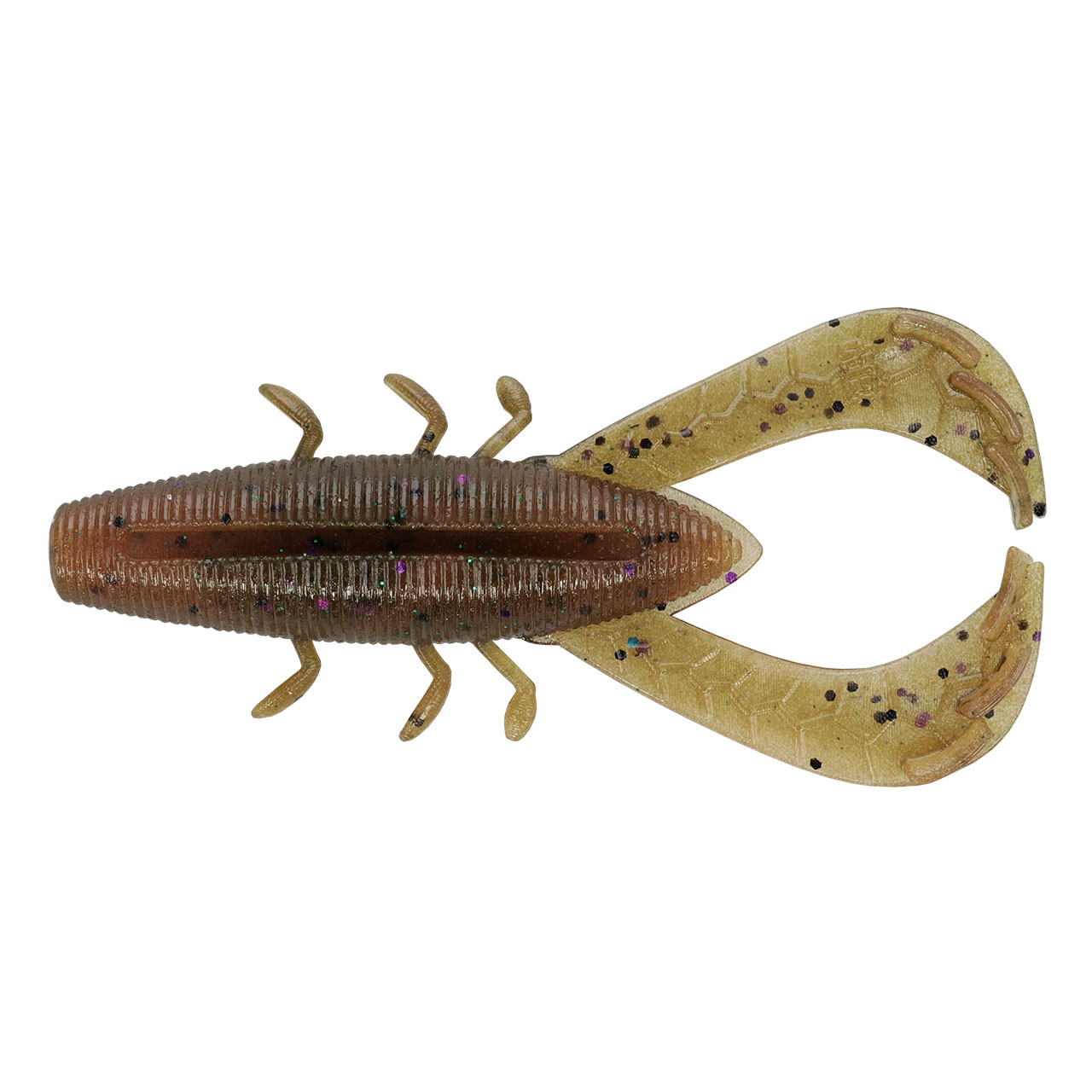 Yamamoto Nuki Bug | 3.5-Inch Creature Bait, Flanged Claws | FishUSA