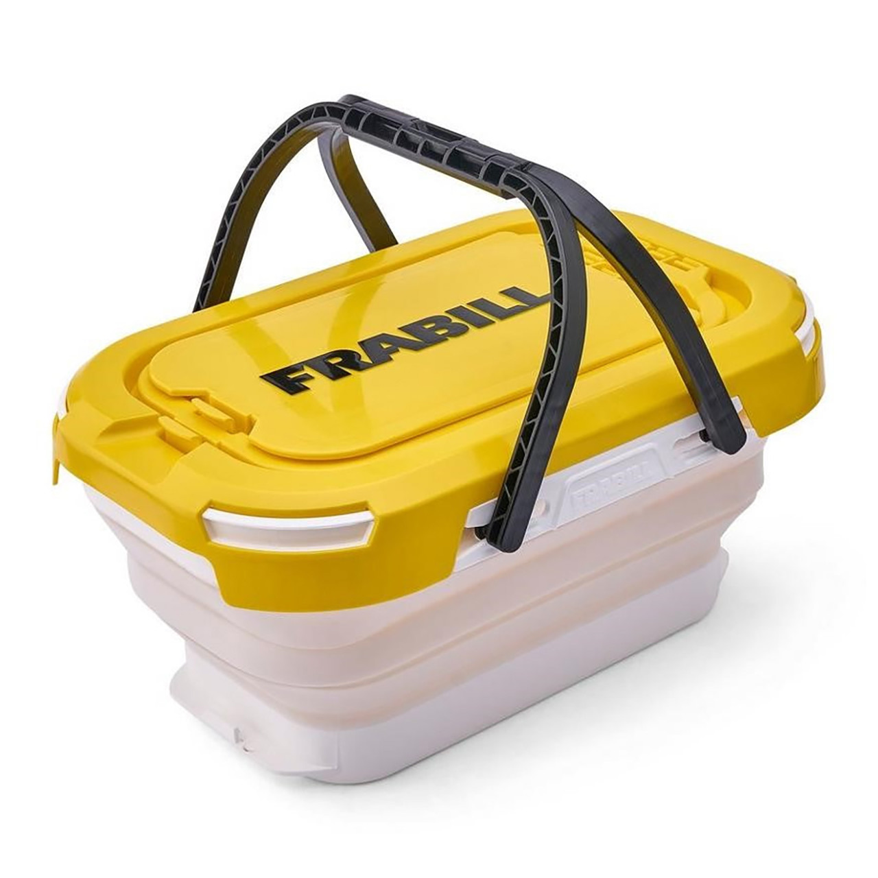 Frabill Collapsible Bait Bucket with Aerator | 6 Qt | FishUSA