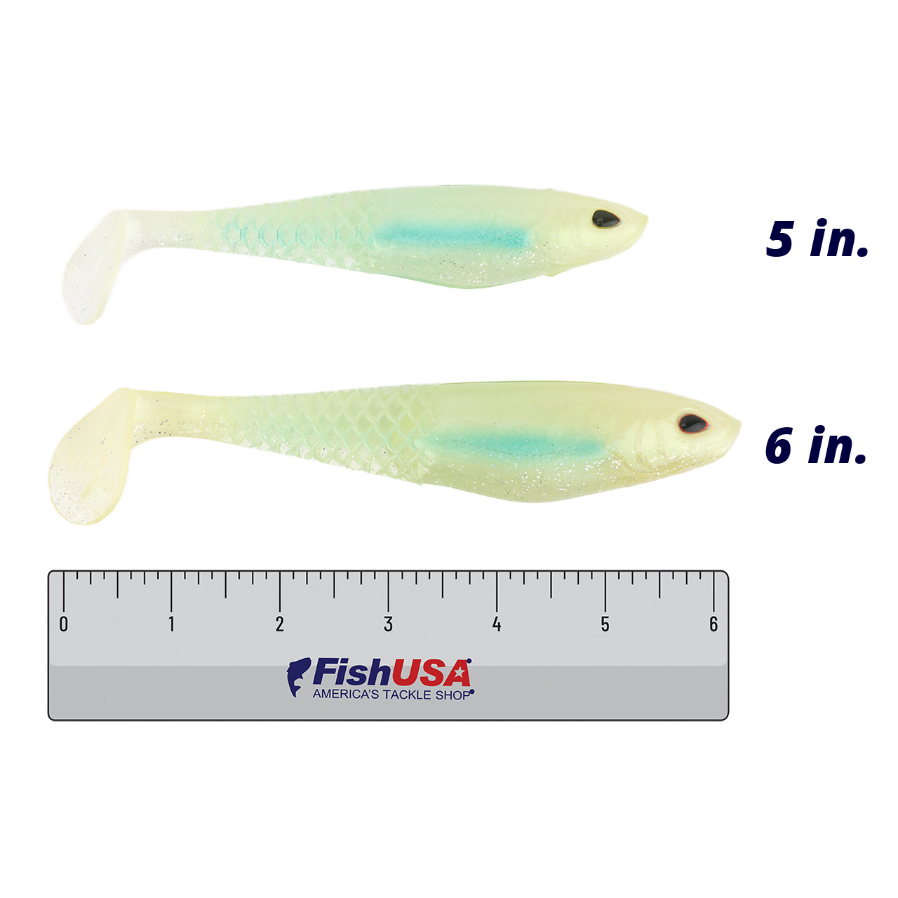 Berkley PowerBait Unrigged CullShad Swimbait | 5 & 6 Inch | FishUSA