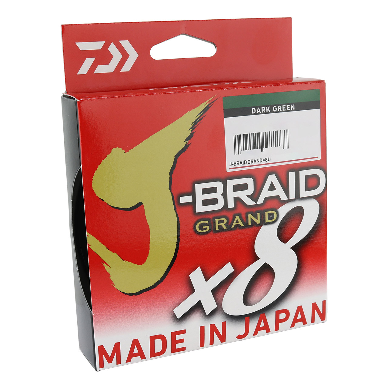 Daiwa J-Braid Grand X8 Braided Line | 150-Yard | Dark Green | FishUSA