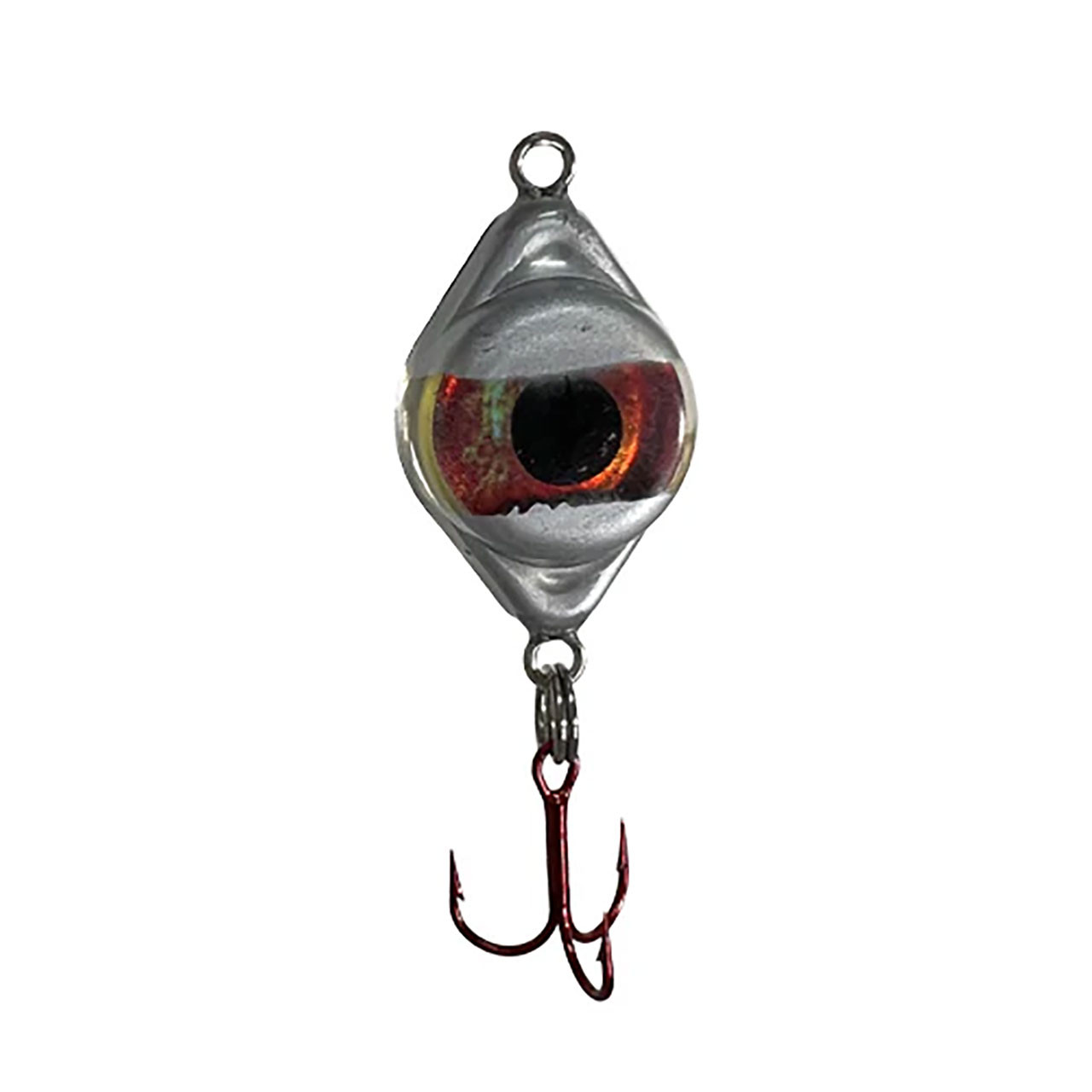 Fish Daddy Dirty Bomb Silver Spoon | LED Jigging Spoons | FishUSA