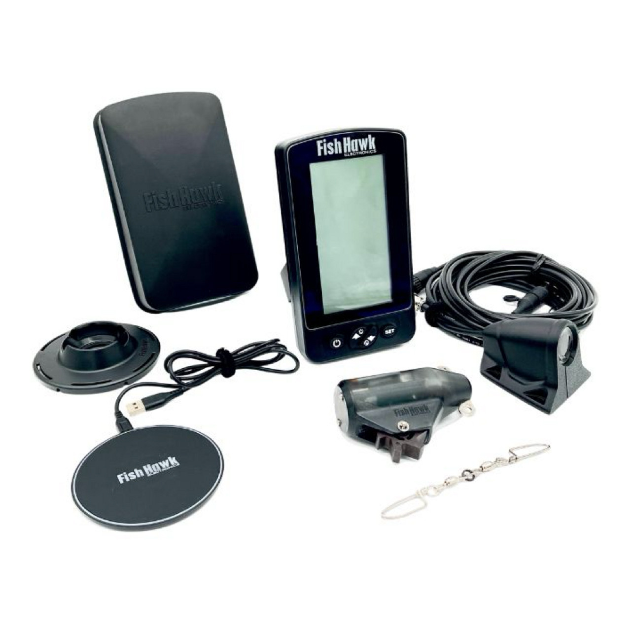 Fish Hawk Lithium Ultra System with Double Wide Transducer | FishUSA