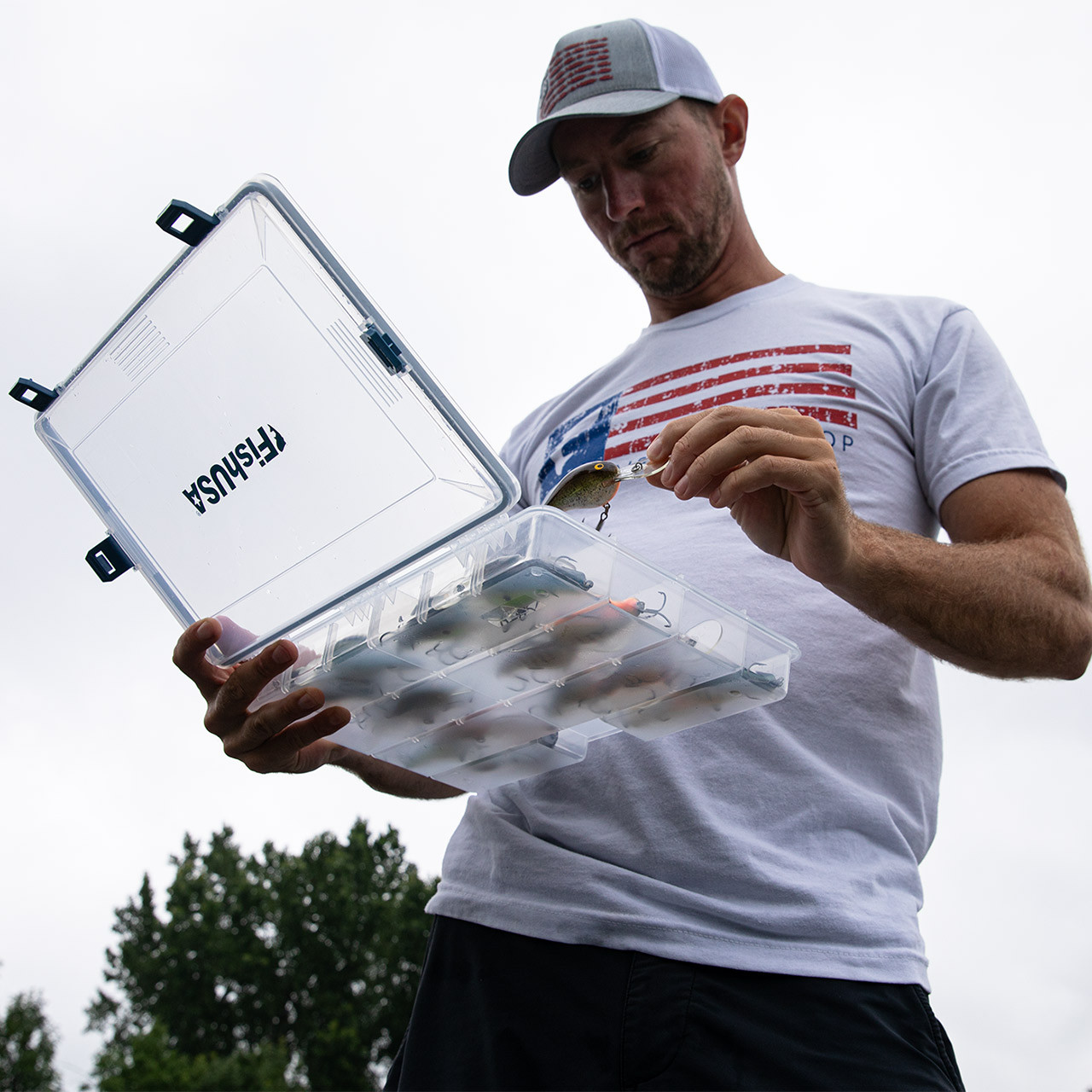 FishUSA Flagship Large Waterproof Tackle Box | FishUSA