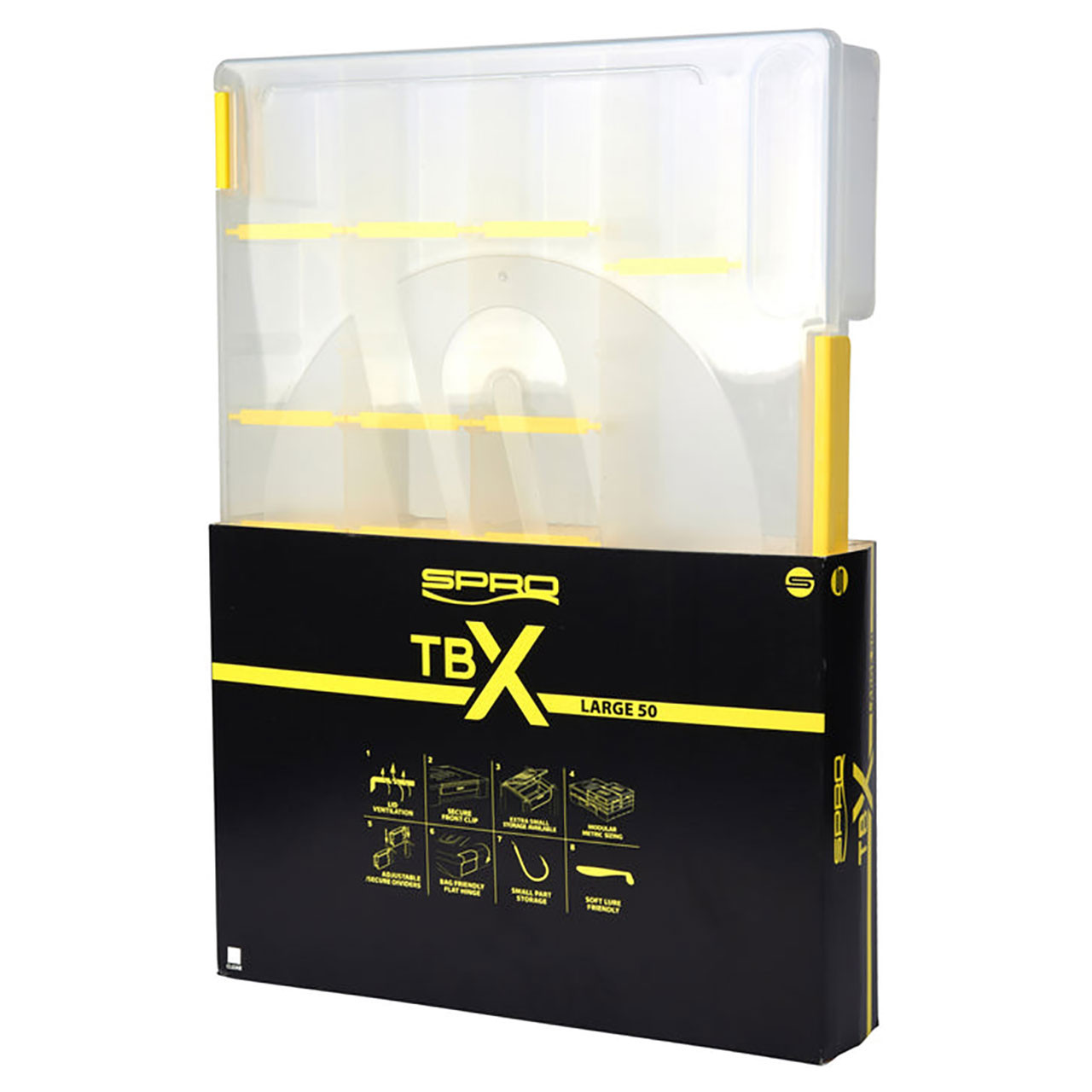 SPRO TBX Clear Tackle Box | FishUSA