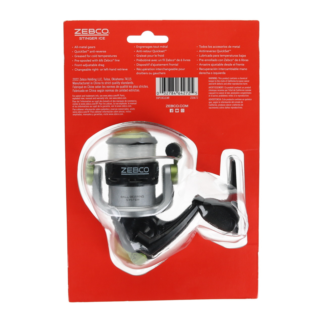 Zebco Stinger Pre-Spooled Spinning Reel | FishUSA