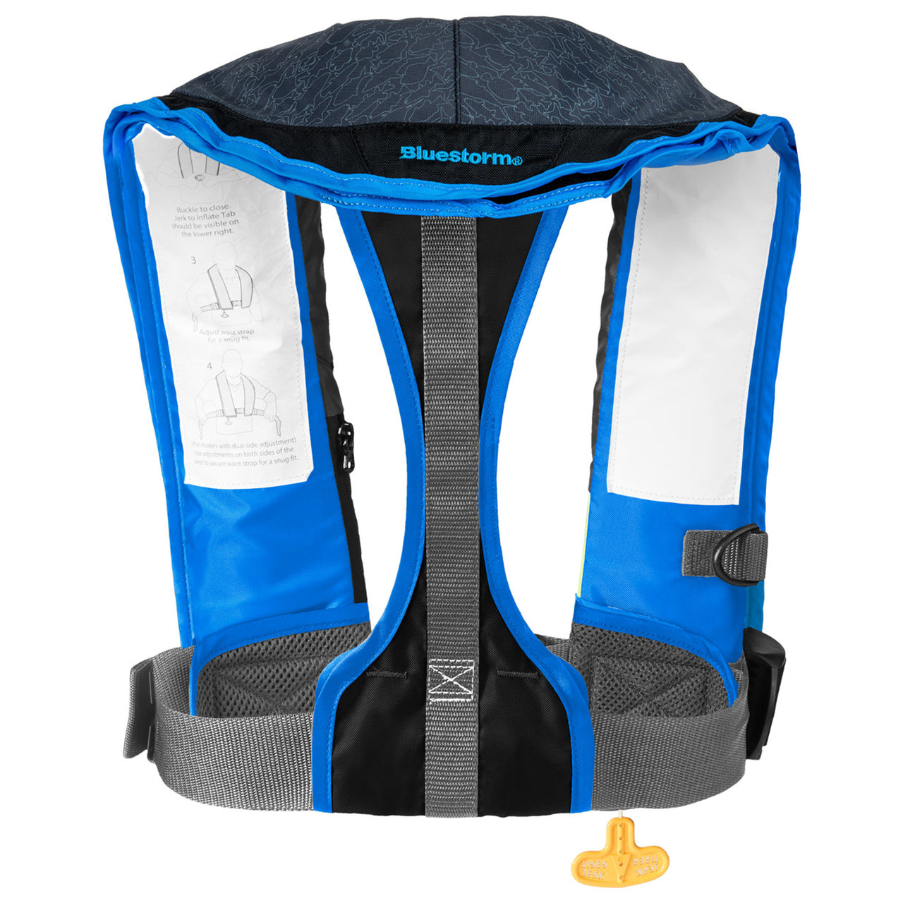 Bluestorm Stratus35 Automatic/Manual Inflatable Life Vest | FishUSA