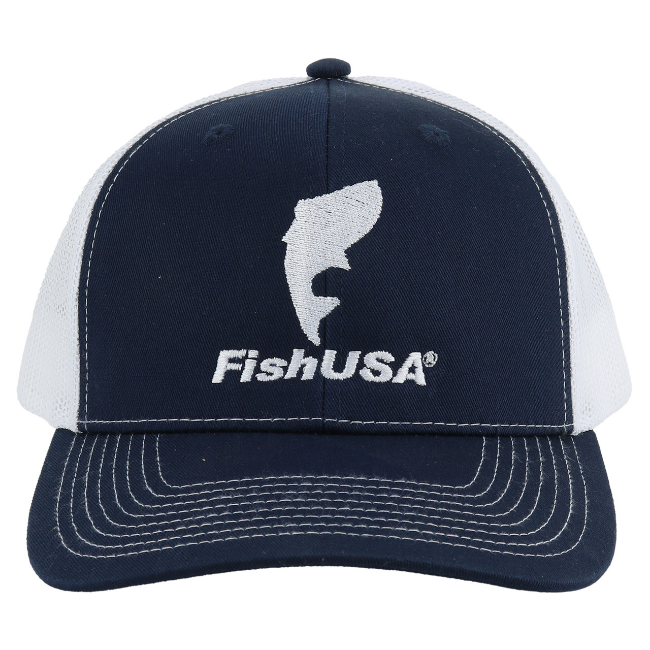 FishUSA Flat Stitch Trucker Hat | FishUSA