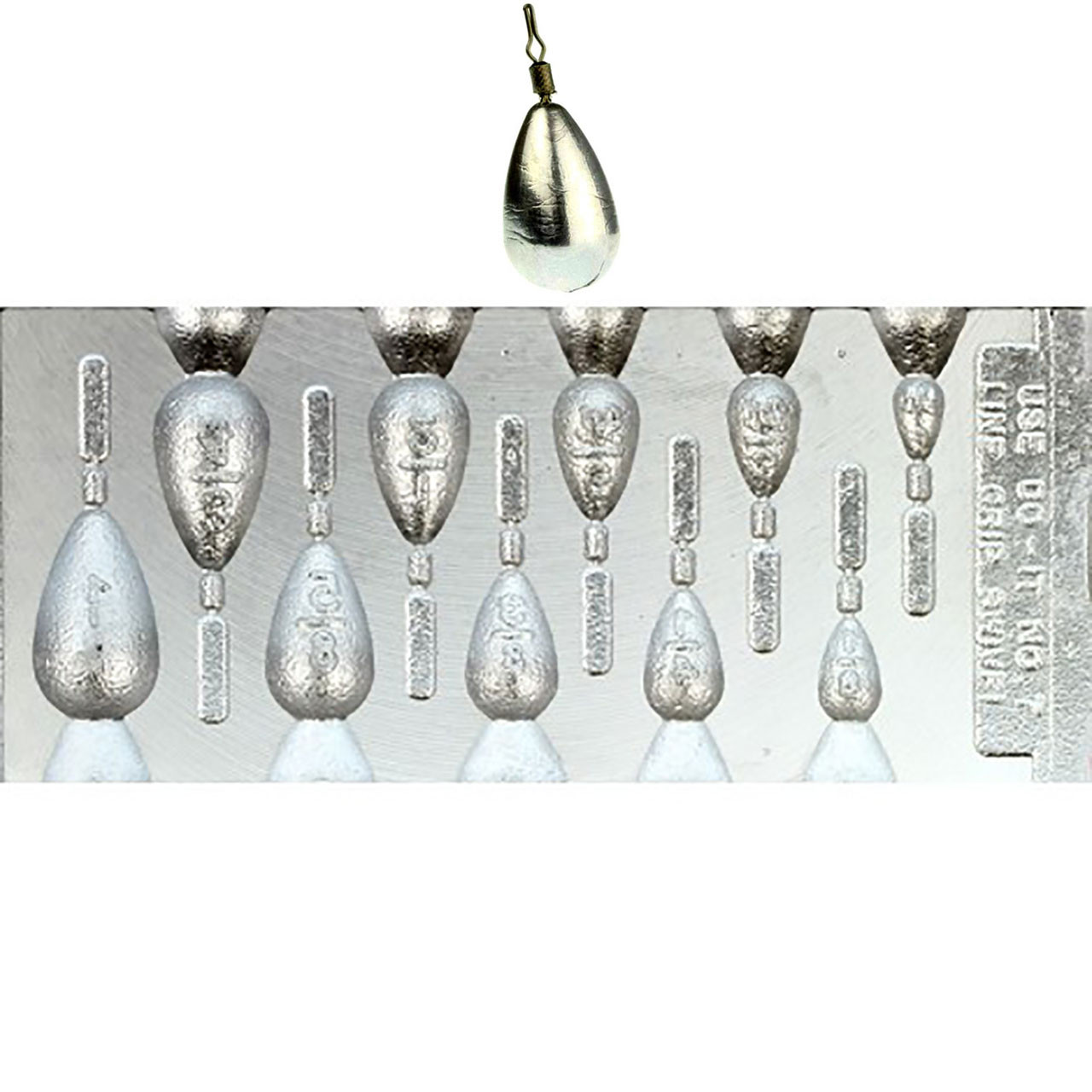 Do-It Finesse Teardrop Drop Shot Sinker Mold | FishUSA