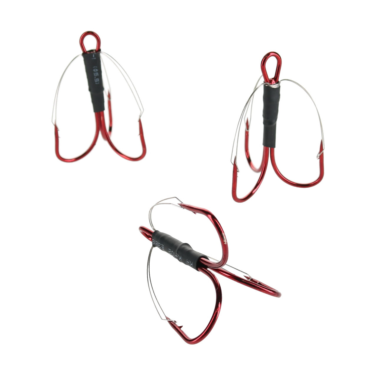 Draggin Master Weedless Triple Stinger Treble Hooks | FishUSA