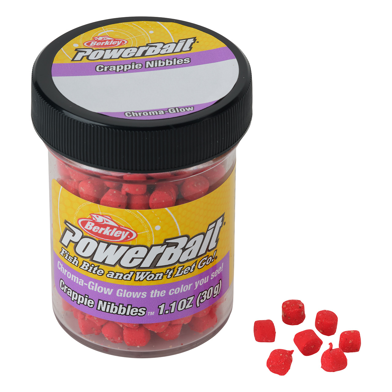 Berkley PowerBait Chroma-Glow Crappie Nibbles | FishUSA