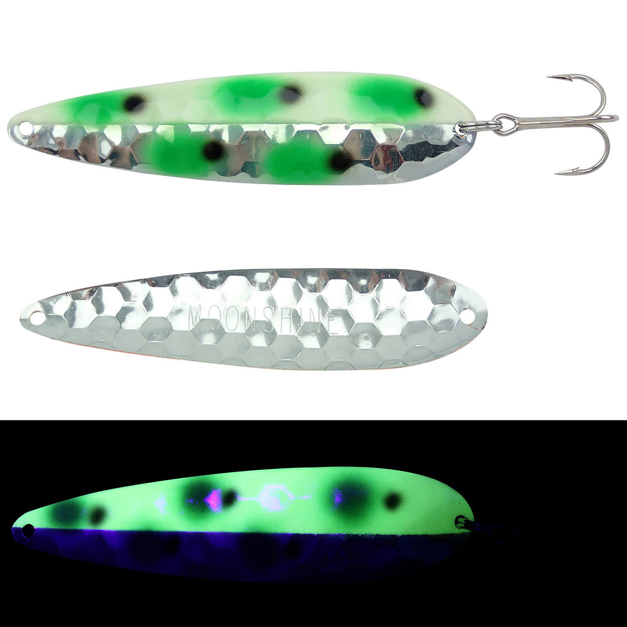 Moonshine Lures Half Moon Spoon | FishUSA