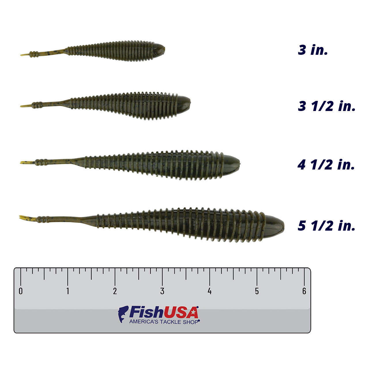 Hog Farmer Baits Spunk Shad | FishUSA