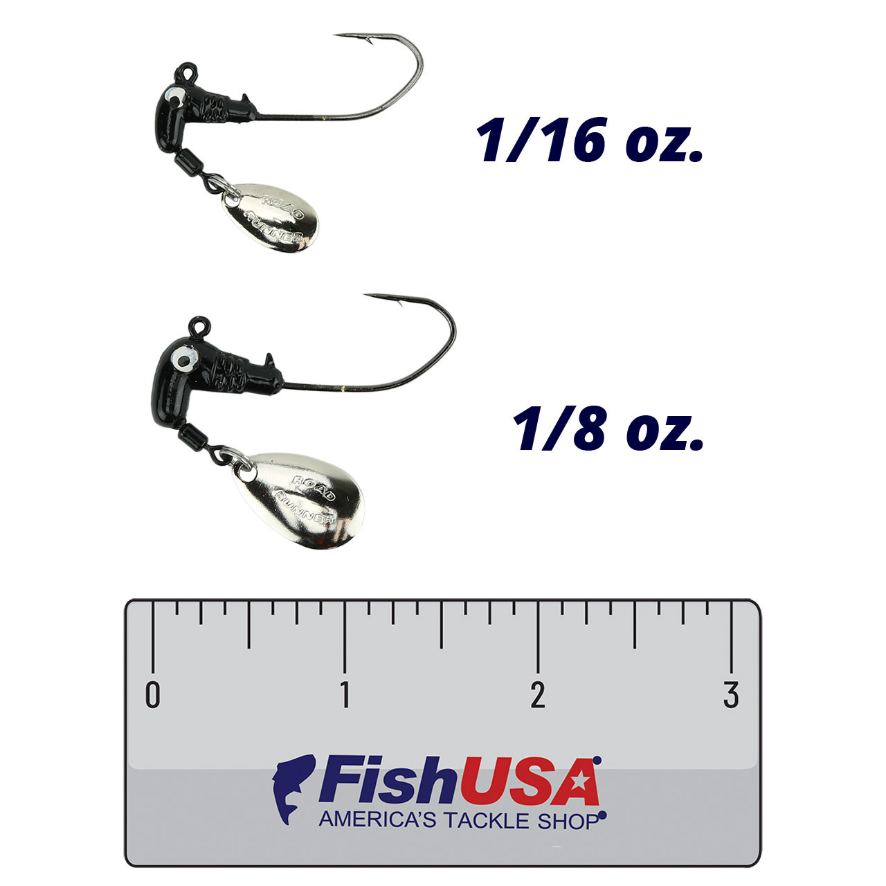 Road Runner Sickle Hook Heads | FishUSA