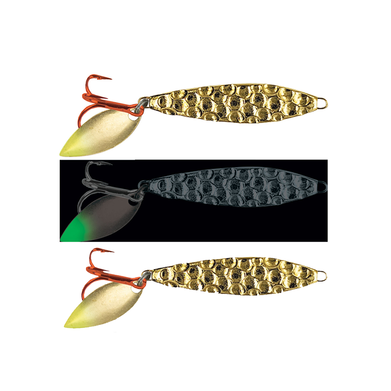 Moonshine Two-Faced Shiver Spoon | FishUSA