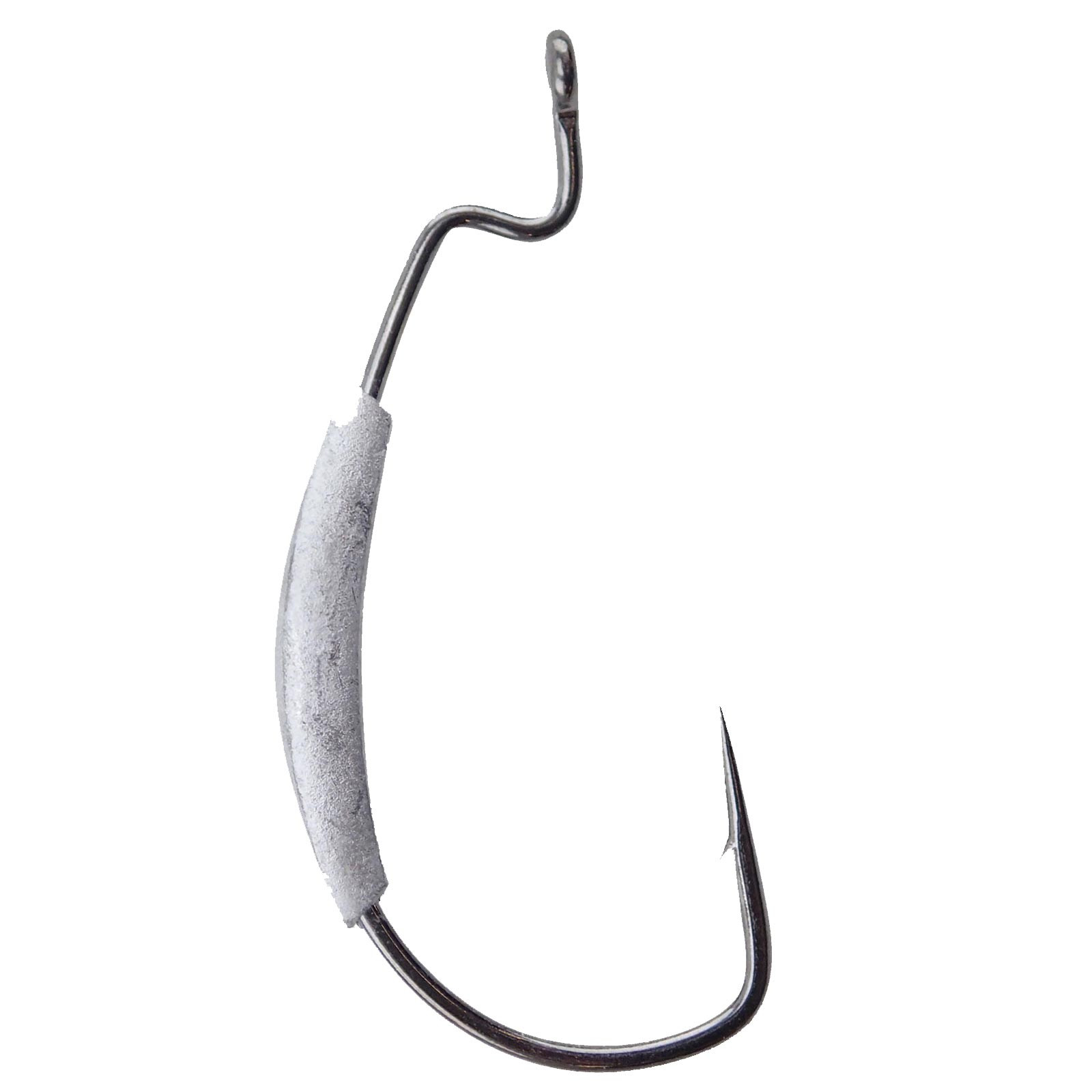 Gamakatsu Superline Weighted Offset Extra Wide Gap Worm Hook | FishUSA