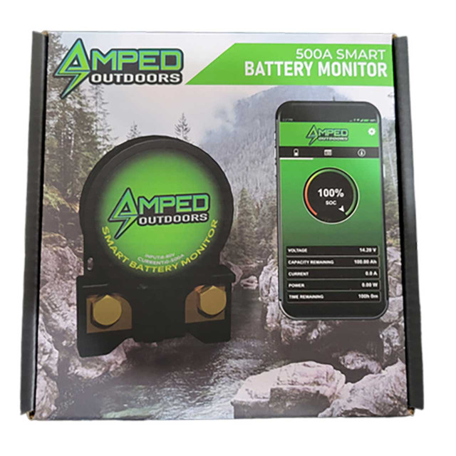 Amped Outdoors Bluetooth Smart Battery Monitor | FishUSA