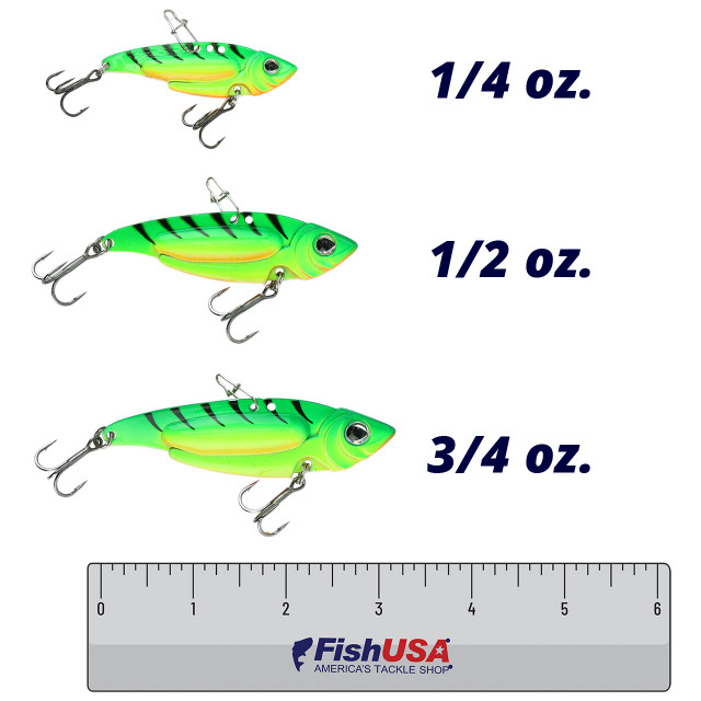 Walleye Nation Creations Rip-N-Rattle Blade Bait | FishUSA
