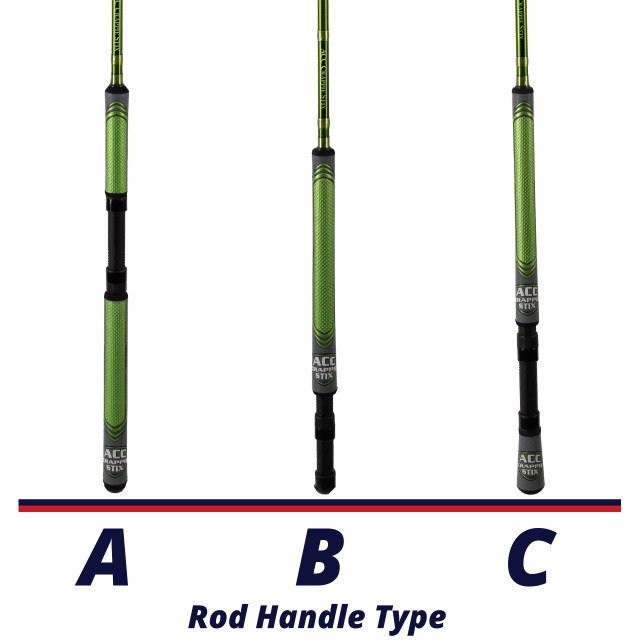 ACC Crappie Stix Super Grips Crossover Jigging Rod | FishUSA