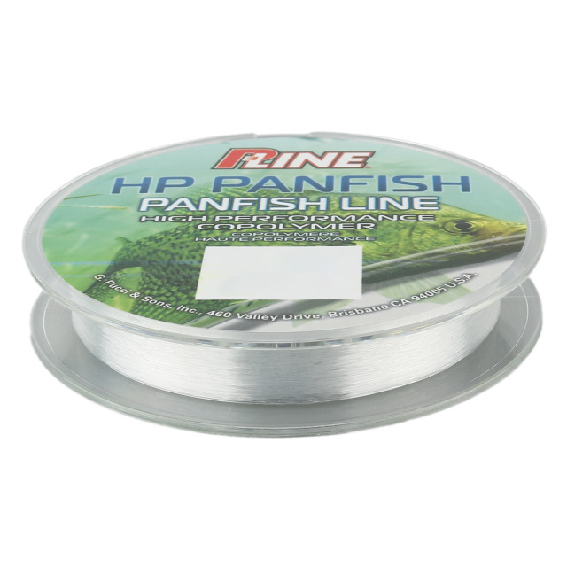P-Line HP Panfish Copolymer Line | 2-8 lb. | Clear & Hi-Vis | FishUSA