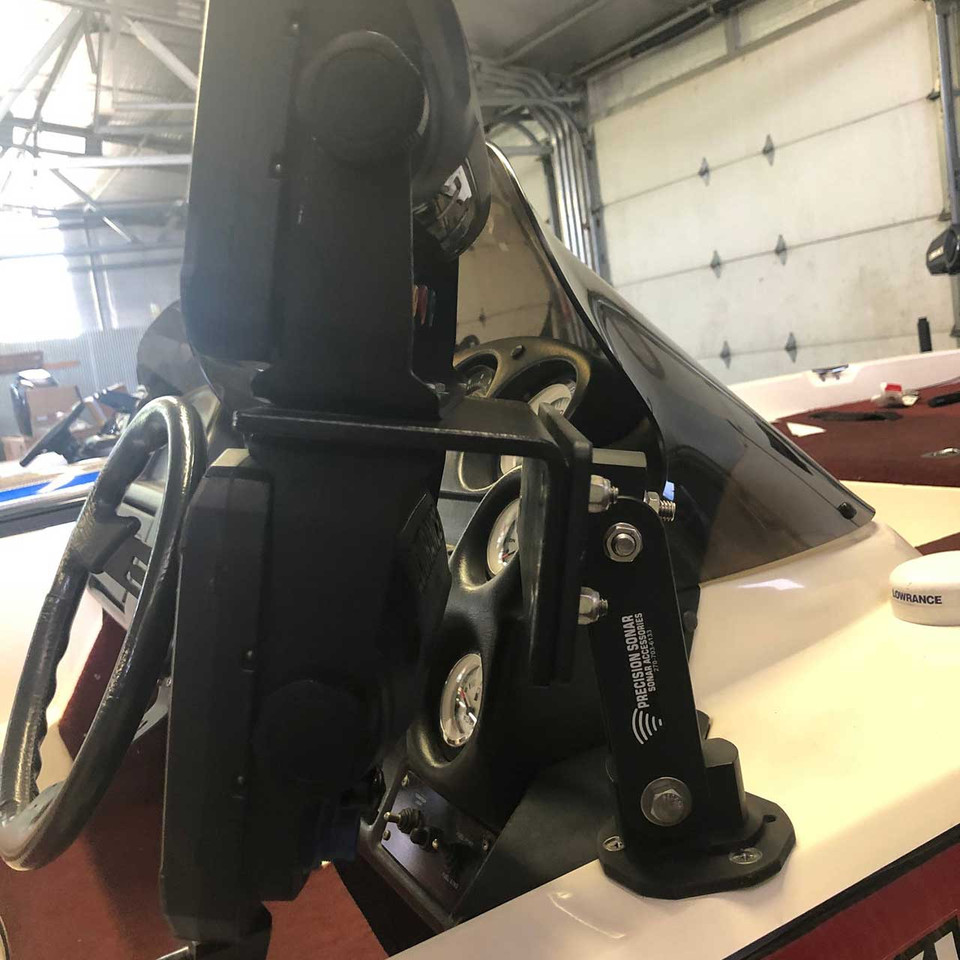 Precision Sonar Poor Man's Stack Mount Fish Finder Mount | FishUSA