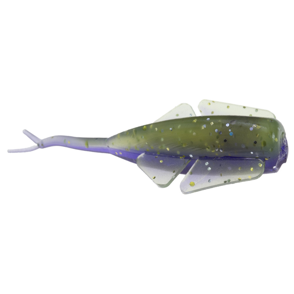 Clam CPT Niku Flutter Fry | Soft Plastic Minnow Ice Jig Bait | FishUSA