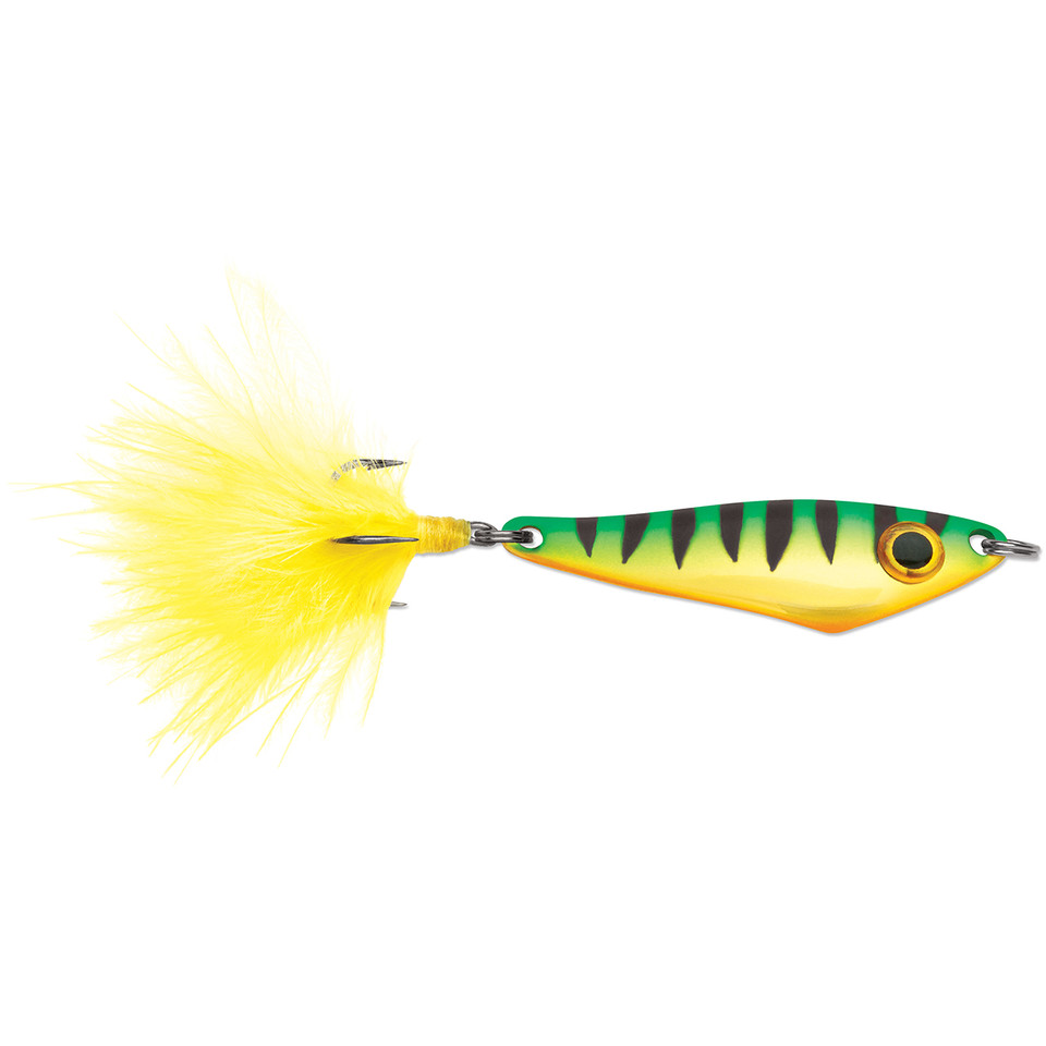 VMC Hatchet Spoon | Glow Spoon for Walleye, Perch & Trout | FishUSA