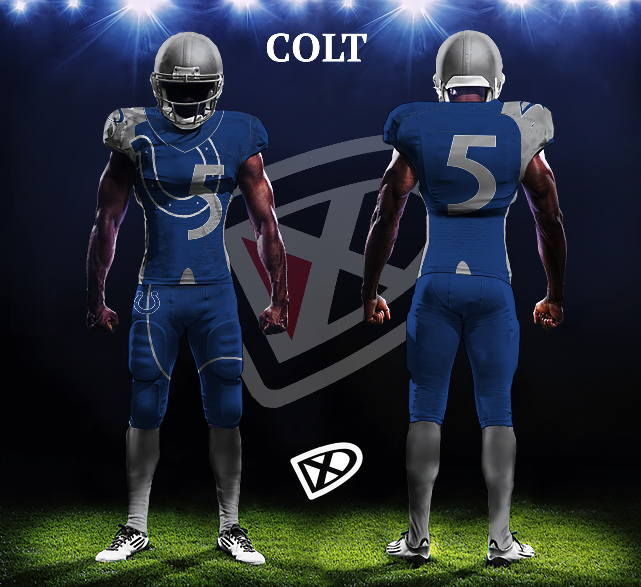Fully Custom Game Football Uniforms - Design examples - Dmaxx Sports