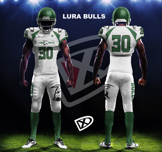 Fully Custom Game Football Uniforms - Design examples - Dmaxx Sports