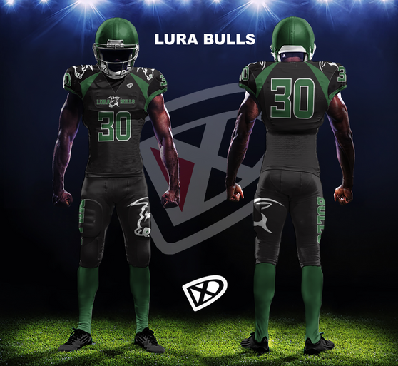 Fully Custom Game Football Uniforms - Design examples - Dmaxx Sports
