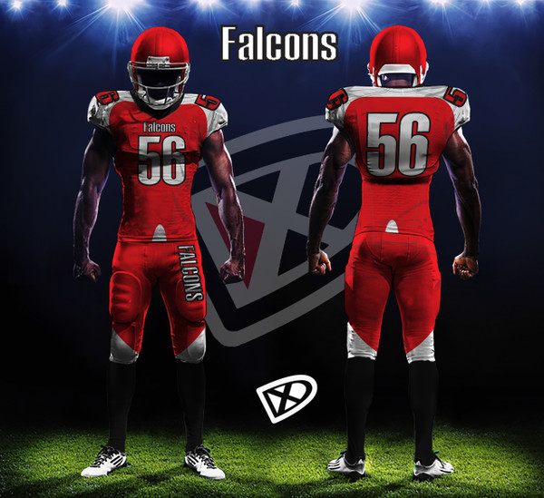 Fully Custom Game Football Uniforms - Design examples - Dmaxx Sports