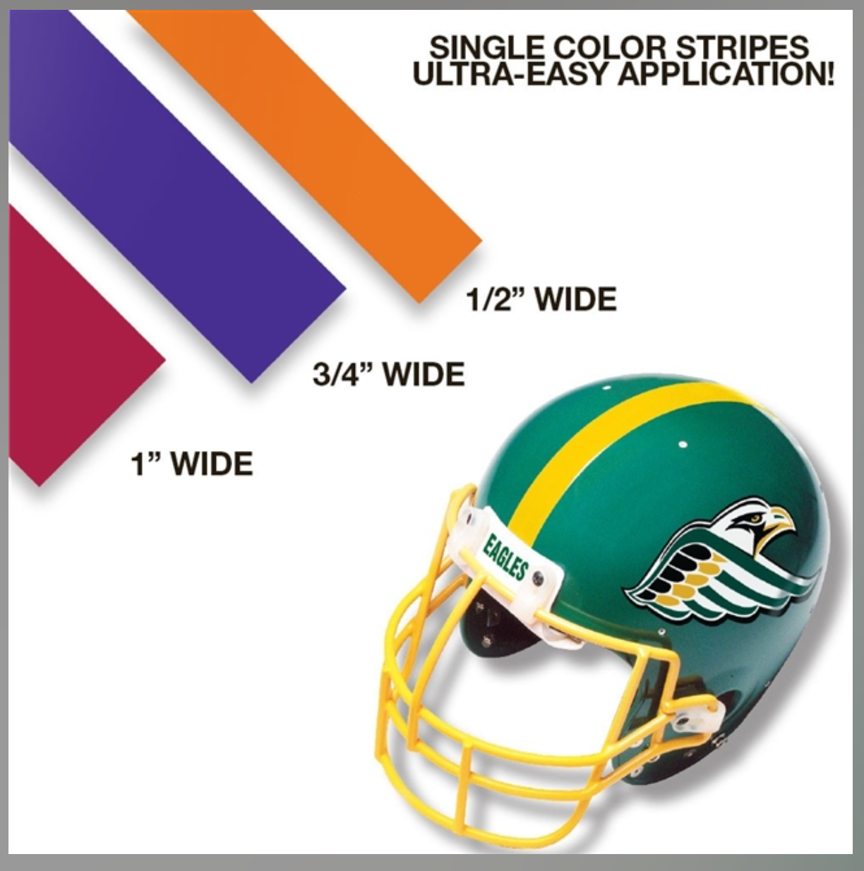 Single Color Stripes - 25 per color - Dmaxx Sports