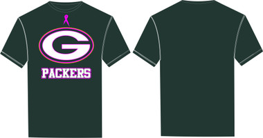 GREEN PACKERS BREAST CANCER AWARENESS TEE - Dmaxx Sports