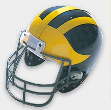 CHROME - Classic Wing Helmet Decal - Dmaxx Sports