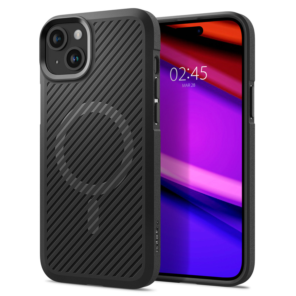 Spigen Core Armor MagFit Case for iPhone 15 - Black