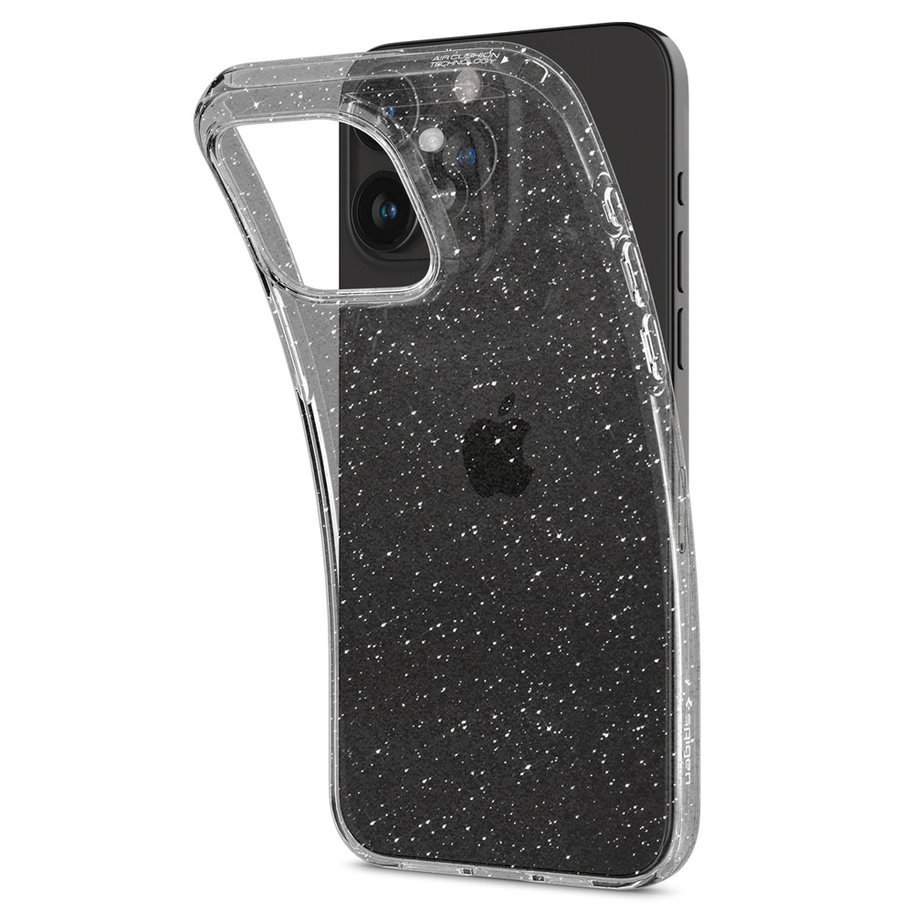 Spigen Liquid Crystal Glitter Case for iPhone 15 Pro Max - Clear
