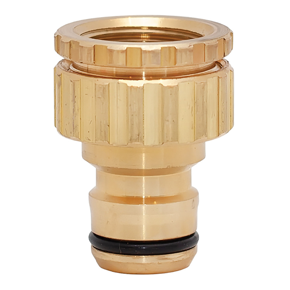 NETA 18mm Hi-Flo Universal Brass Tap Adaptor | The Garden Superstore