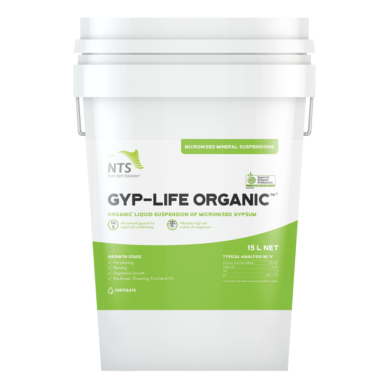 NTS Gyp-Life Liquid Gypsum Suspension | The Garden Superstore