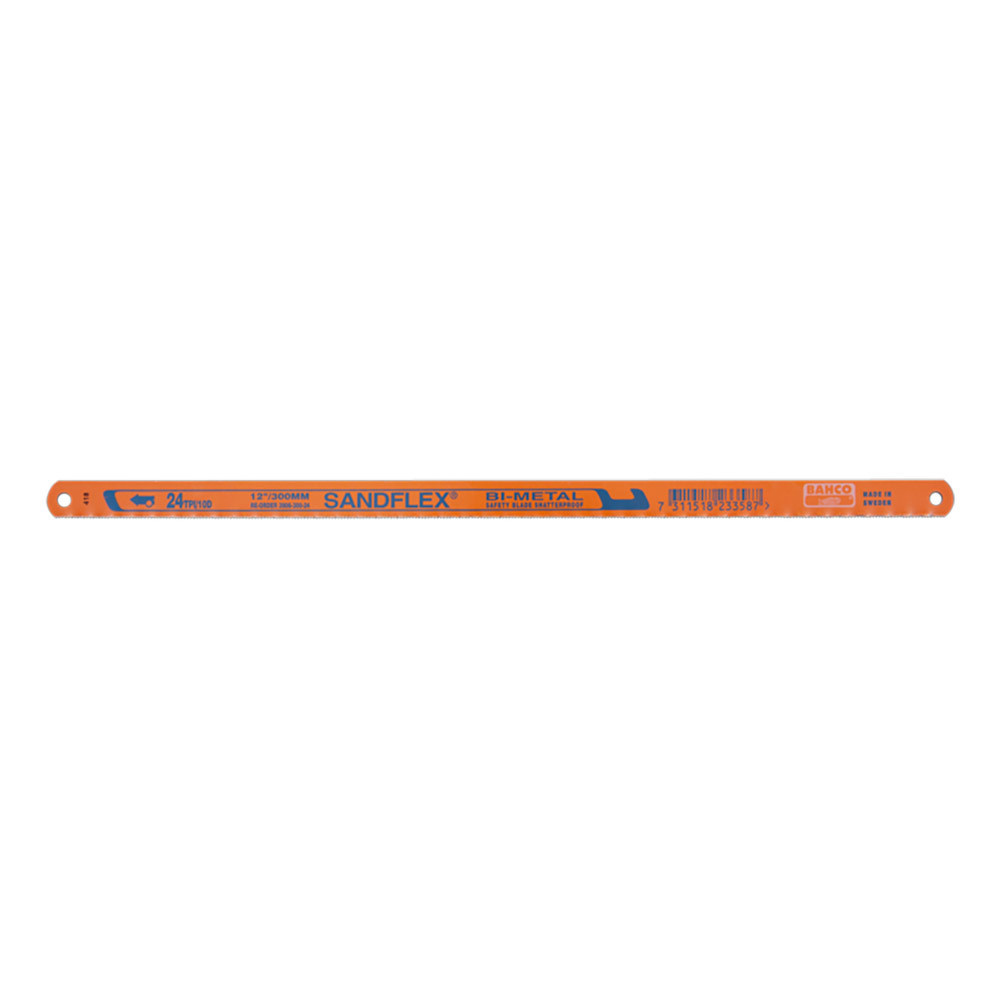 Bahco Set of 3 Hacksaw Blades - Course, Med, Fine | The Garden Superstore