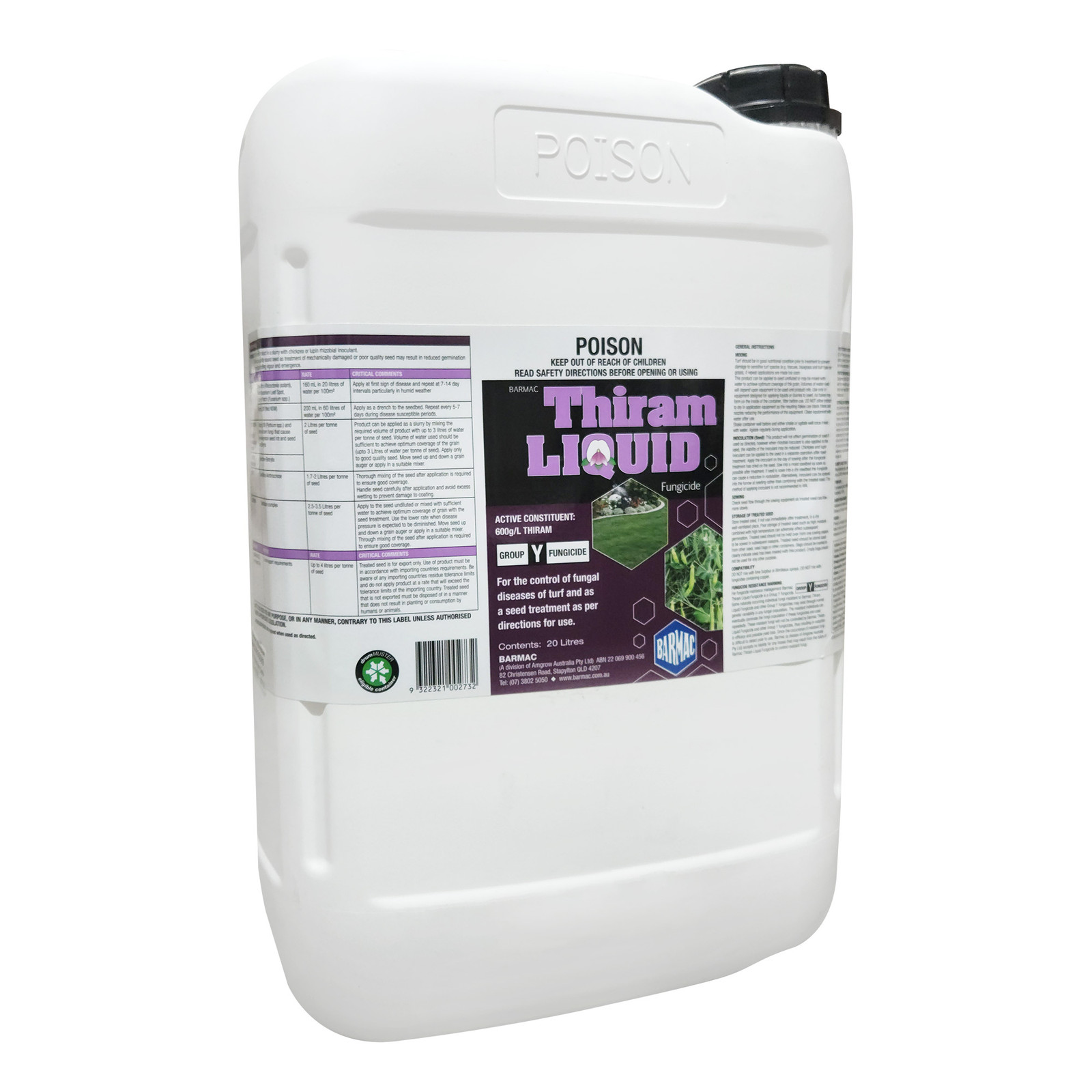 Barmac Liquid Thiram | Fungicide | The Garden Superstore