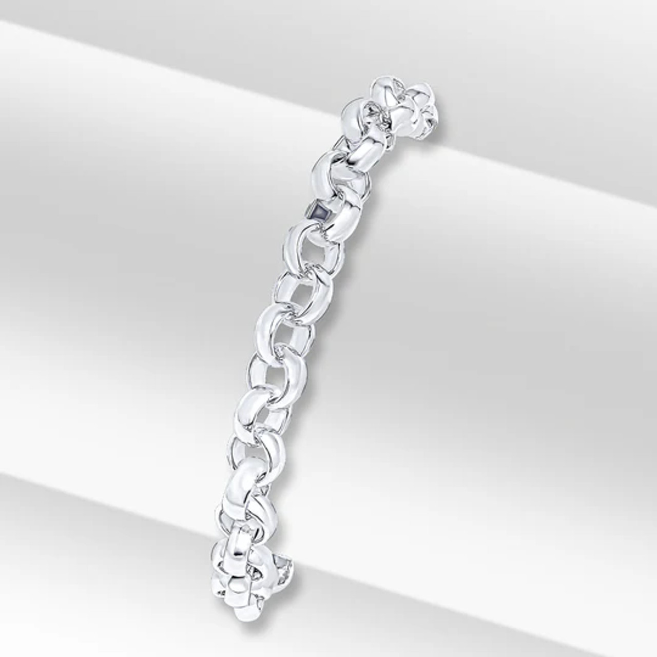 Belcher chain bracelet silver store