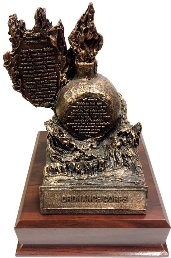 Ordnance Award with Army Ordnance Creed - Mai's Jewelry & Engravers