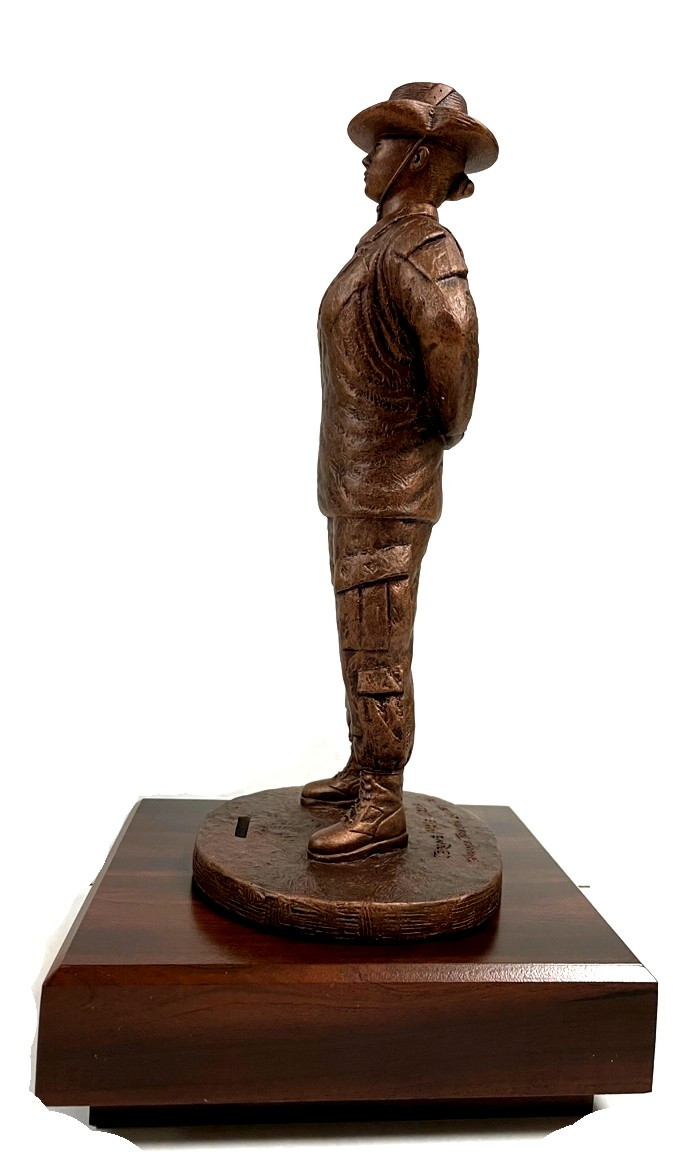 Drill Sergeant Military Statue Female - Mai's Jewelry & Engravers