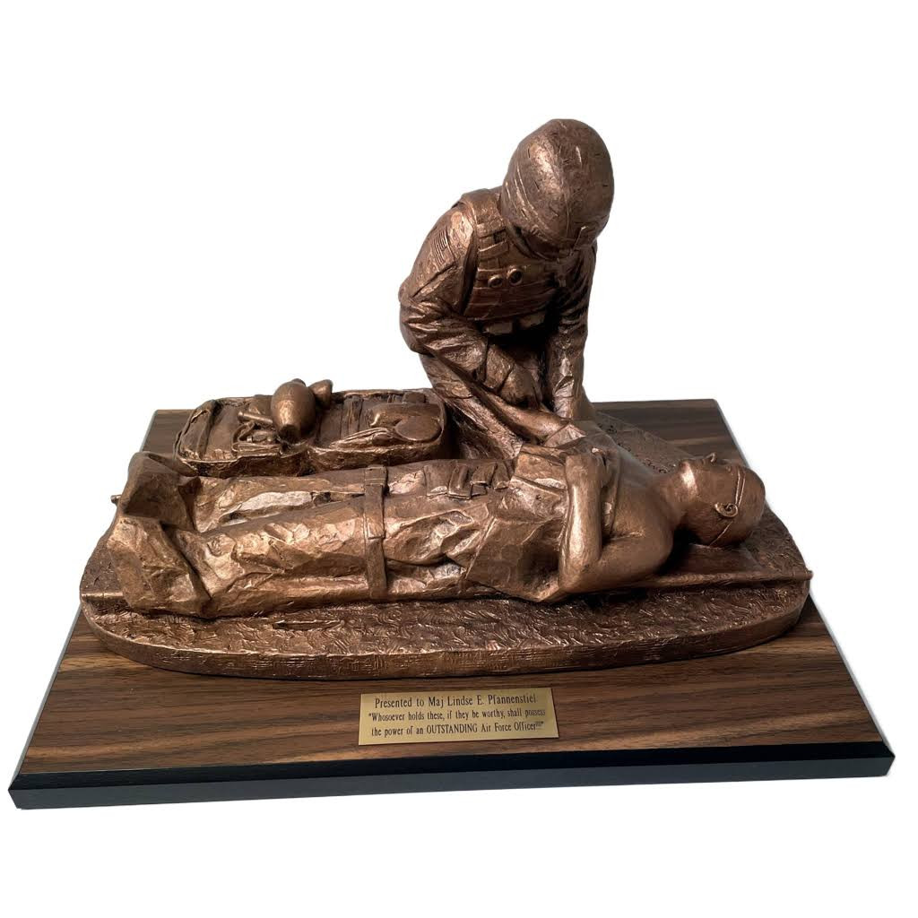 Medic Statue Female 2 - Mai's Jewelry & Engravers