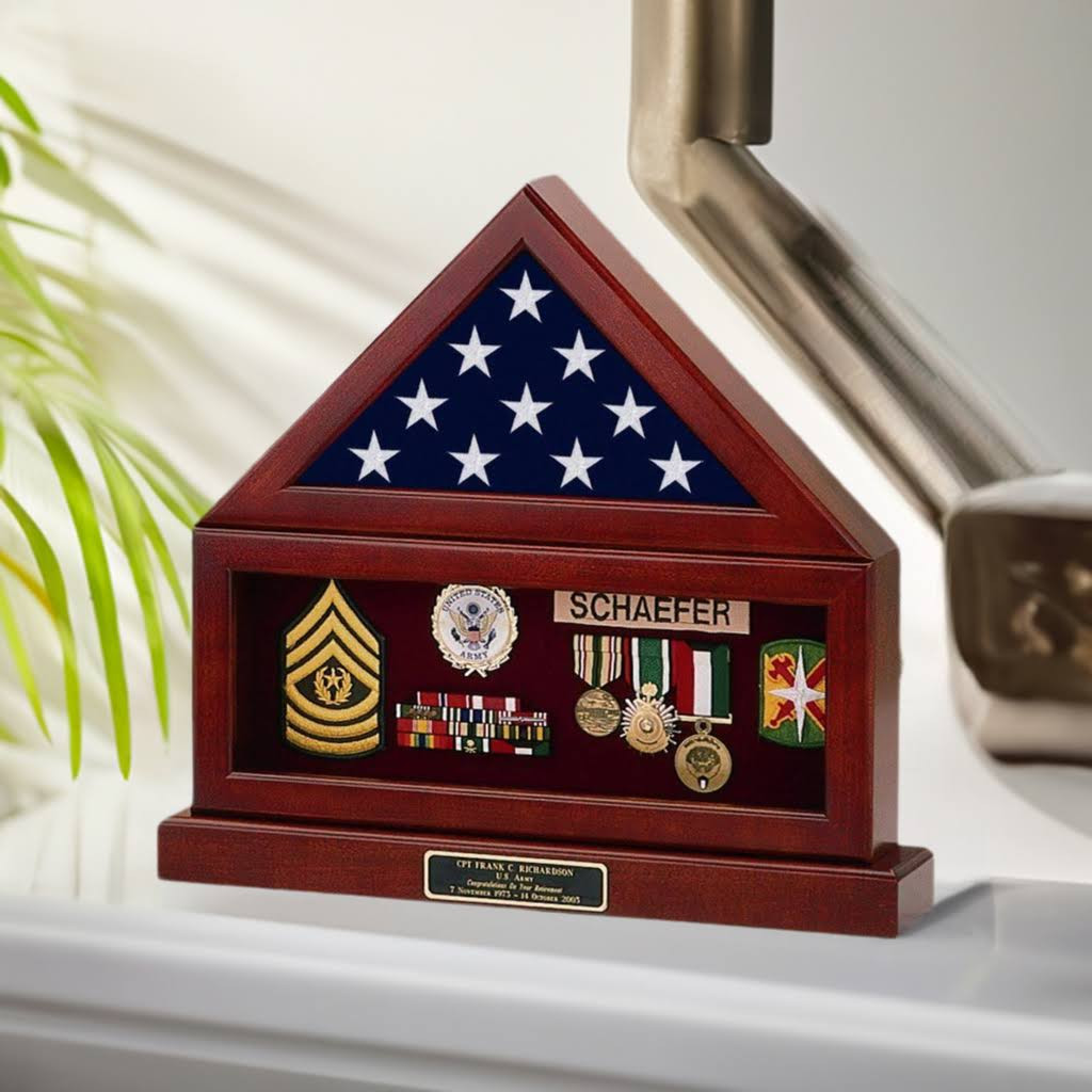 Flag Display with Base for 3x5 Flag - Mai's Jewelry & Engravers