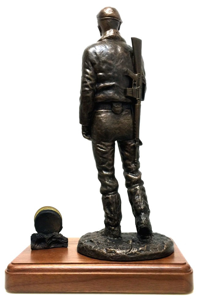 Peacekeeper Military Statue Large - Mai's Jewelry & Engravers
