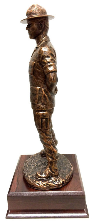 Drill Sergeant Male Military Statue - Mai's Jewelry & Engravers